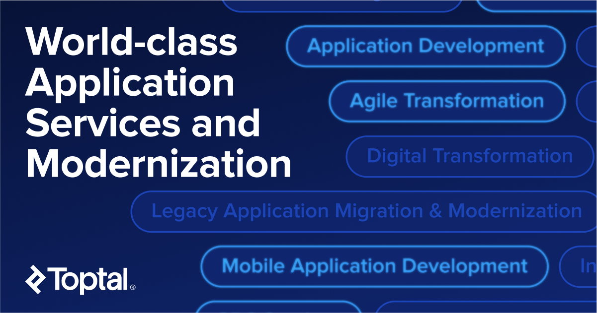 Application Services | Toptal®